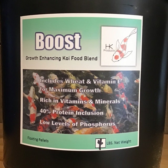 Boost- Koi Food- 4Lbs